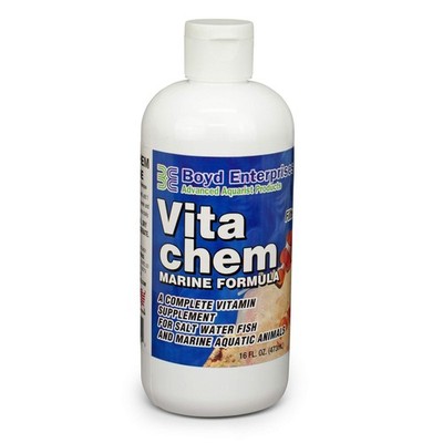 Boyd Enterprises Vitachem Marine Aquarium Supplement 16oz - Essential ...