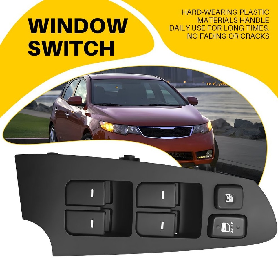 Front Door Power Window Switch Driver Side FOR 2010 2011 2012 2013 Kia ...