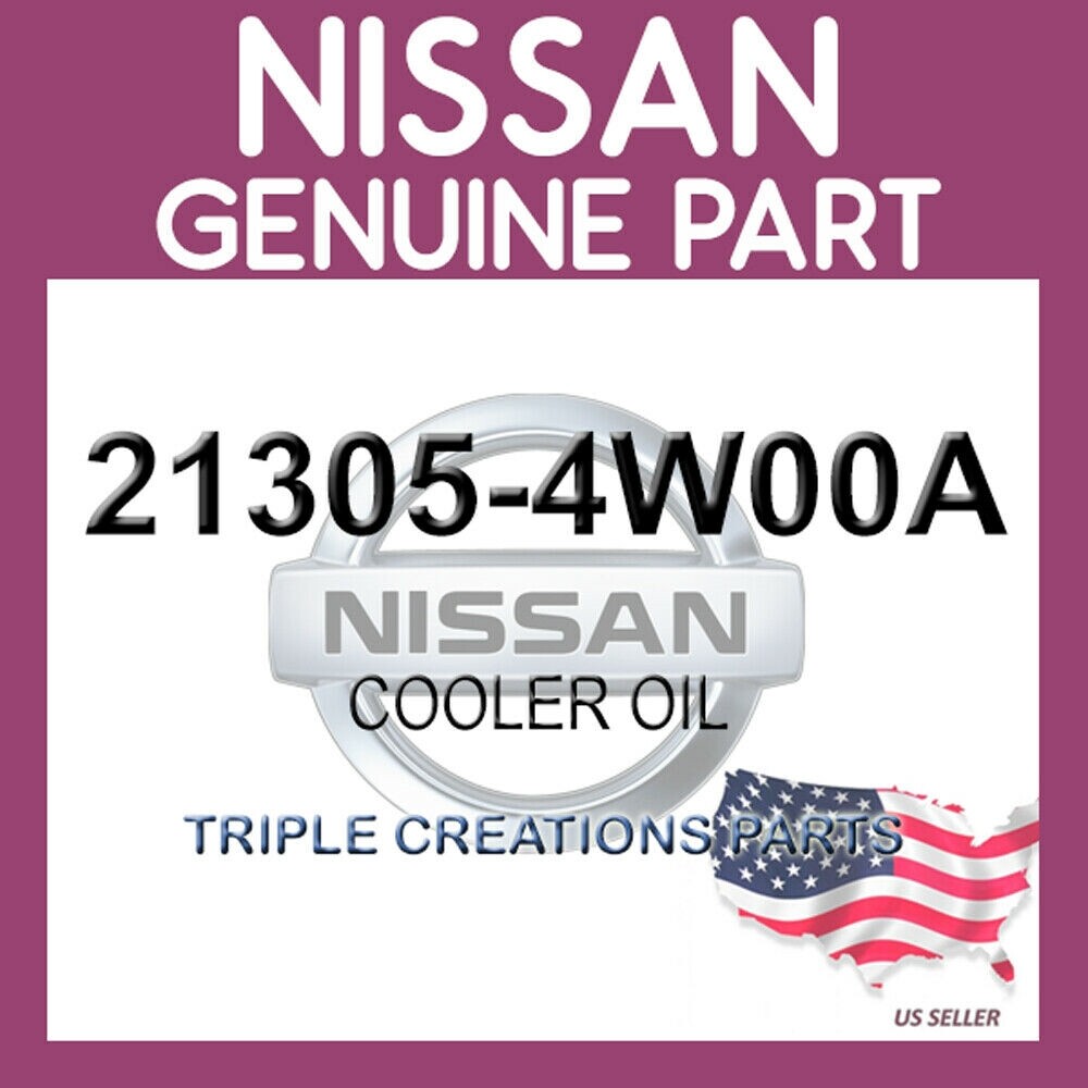 Genuine Nissan 21305-4W00A Cooler Assembly Oil 213054W00A OEM | eBay