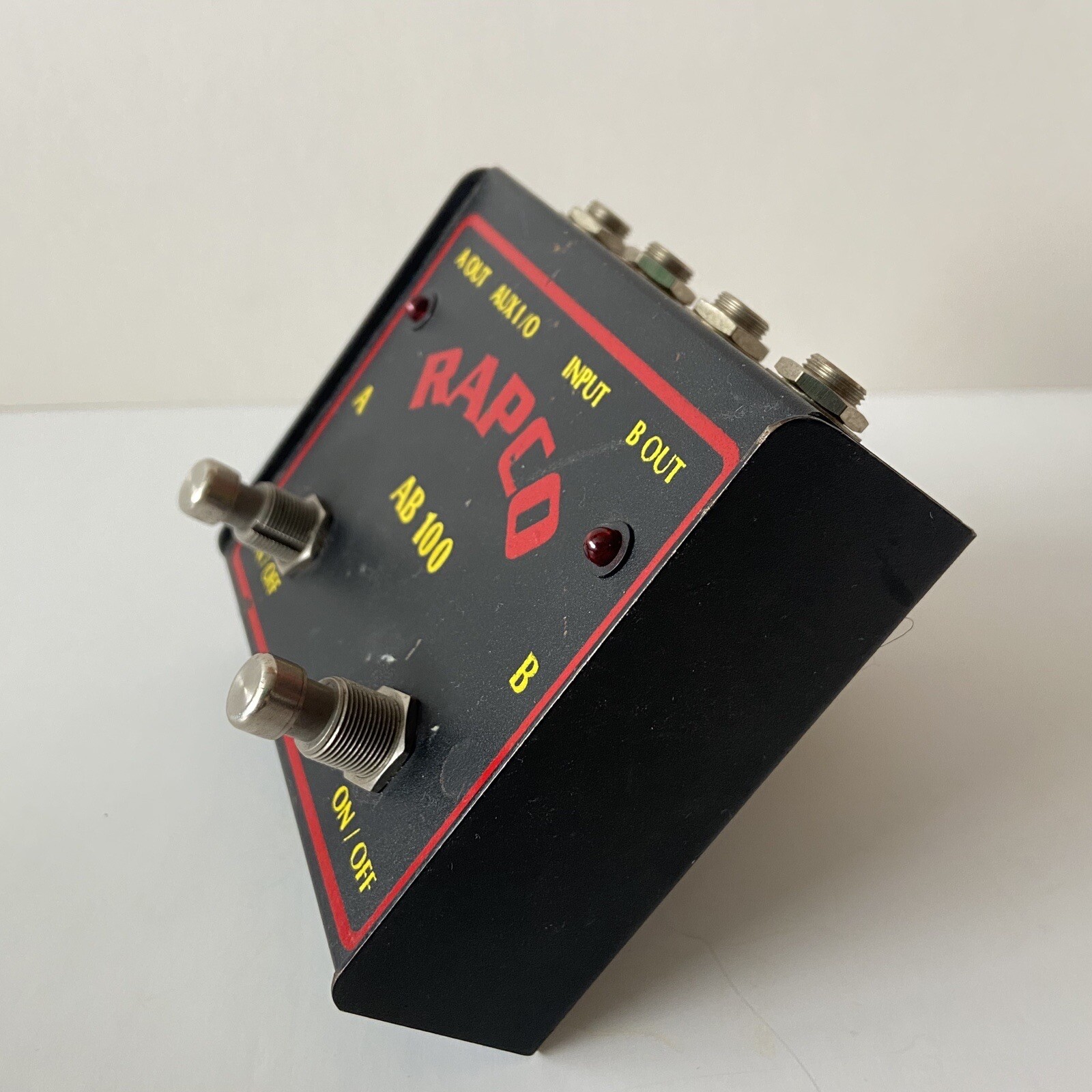 rapco ab100 Connection Switch Pedal. Stomp box. guitar pedal. Passive Switch | eBay