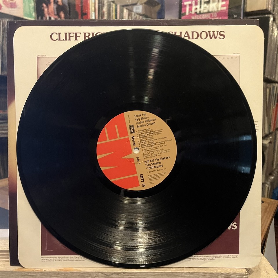 [ROCK/POP]~EXC LP~CLIFF RICHARD~The SHADOWS~Thank You Very Much~[1979~EMI]~UK~ | eBay