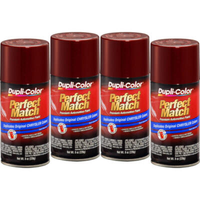 Duplicolor BCC0413 (4-Pack), Aerosol Paint Chrysler PRV, XRV, Garnet ...