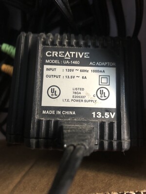 Creative Inspire P5800 Replacement Power Supply UA1460 for Home Theater ...