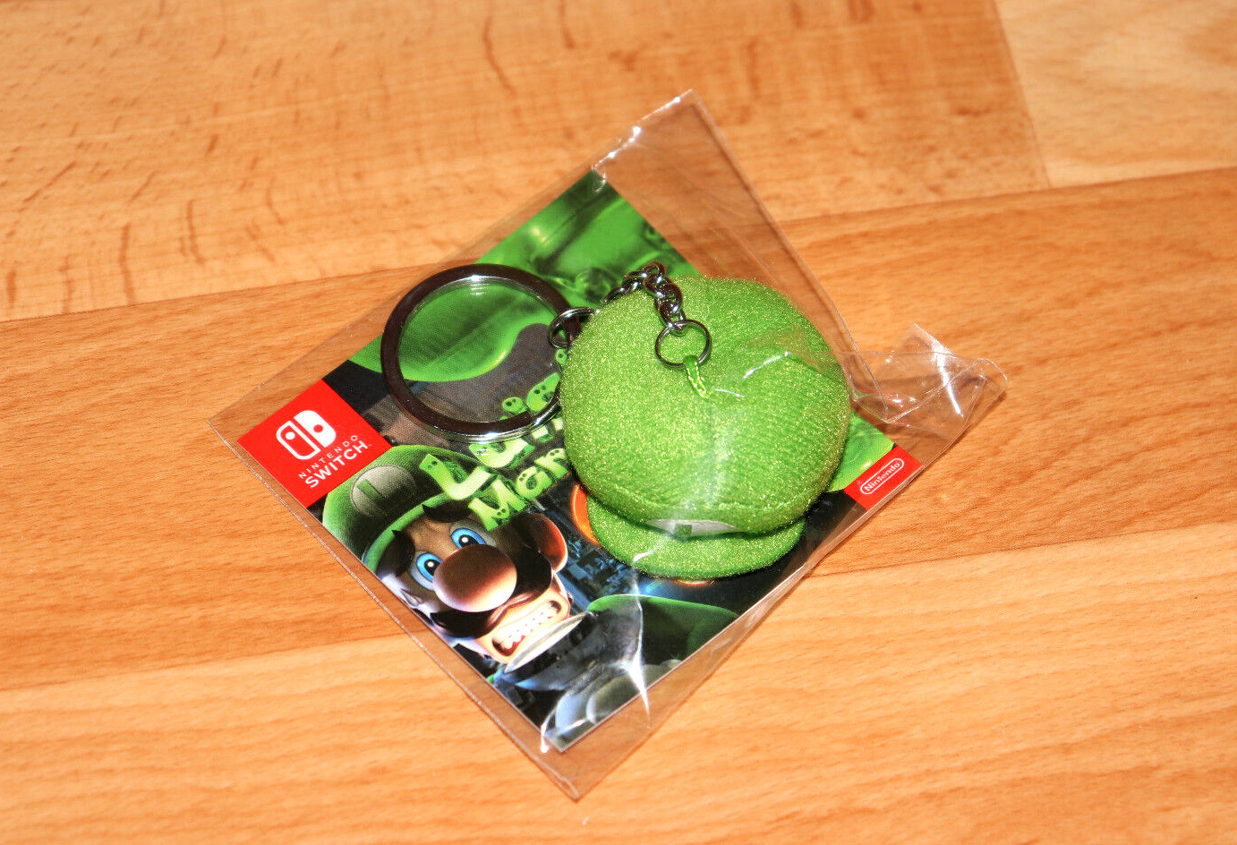 Luigi's Mansion 3 Cap Rare Keychain Key Ring Nintendo Switch ...