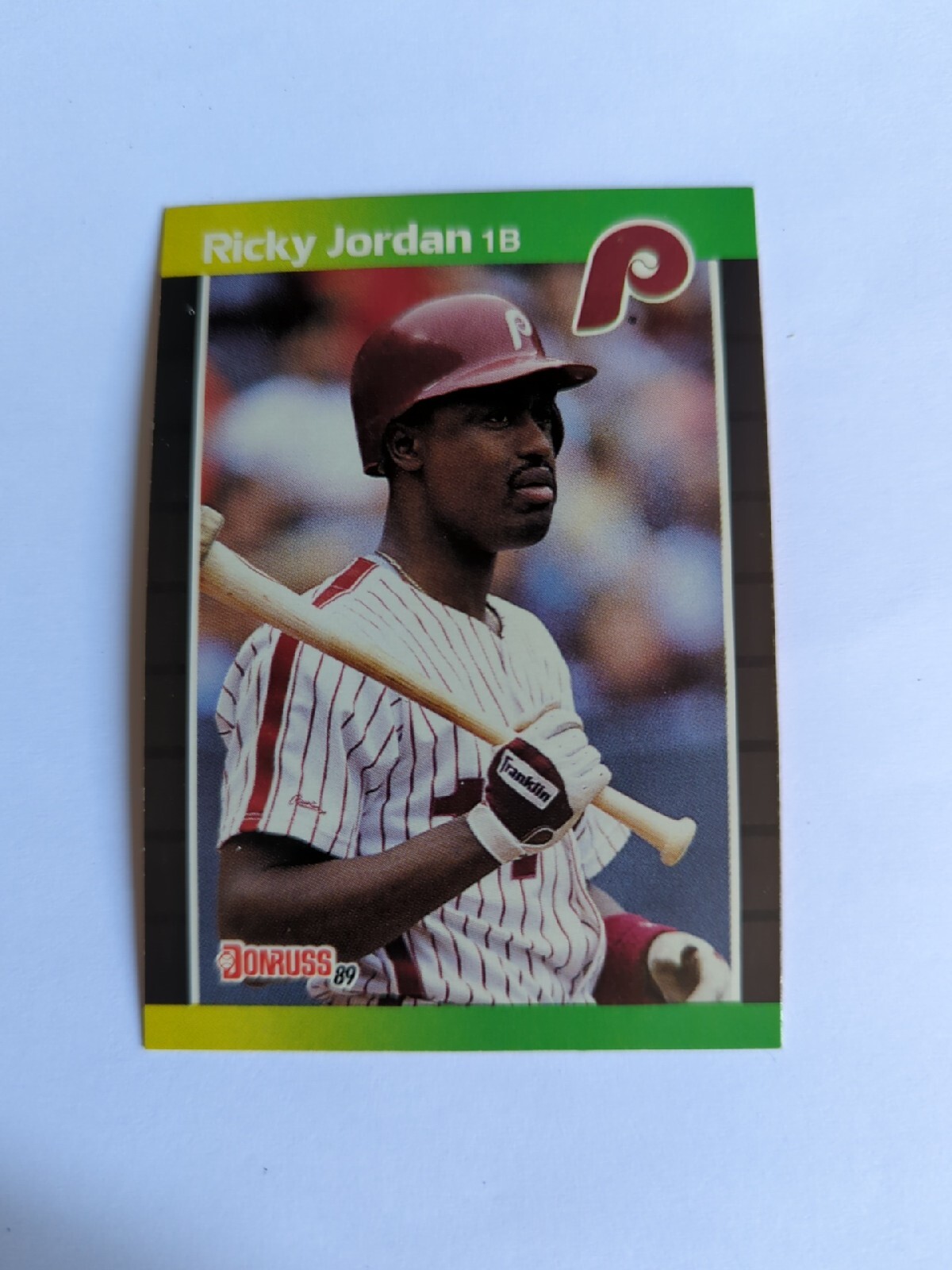 1989 Donruss #624 Ricky Jordan DP RC Rookie Philadelphia Phillies | eBay