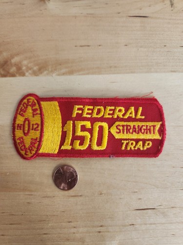 Federal Premium Ammunition Vintage Embroidered Trap Shooting Patch 150 ...