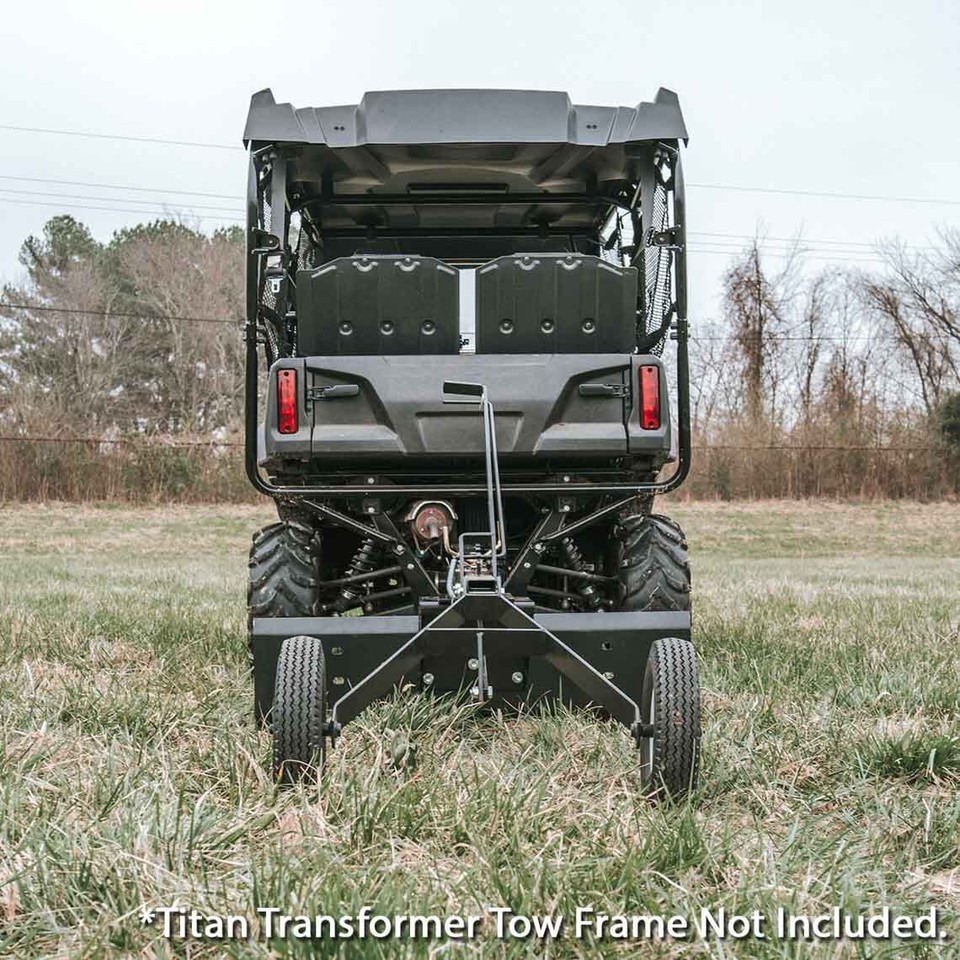 Titan Attachments Grader Blade 4' Transformer Tow Frame 7 Heights ATV ...