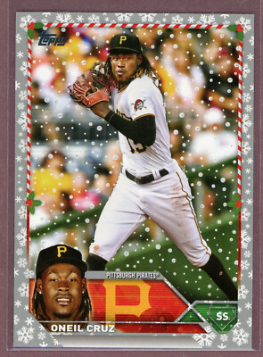 2023 Topps Holiday Metallic Snowflakes #H158 Oneil Cruz (Pirates) | eBay
