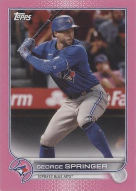 2022 Topps Mini - George Springer #361 Pink /25 for sale online | eBay