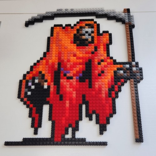 Vampire Survivors Red Death Game Room Wall Decor Sign Plaque 8 bit ...