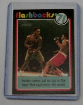 Joe Frazier & Muhammad Ali Flashbacks 2020 Topps Heritage Boxing card ...