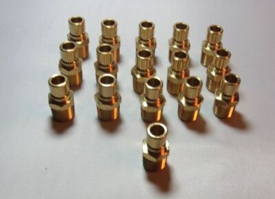 PPE BRASS MALE PLUG FITTING B353-, 3/8" New.- Lot 16 Pcs | eBay