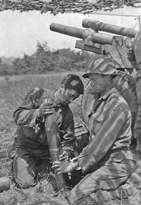 WW2 - Bocage du Cotentin fin juin 1944 - Préparation des obus | eBay