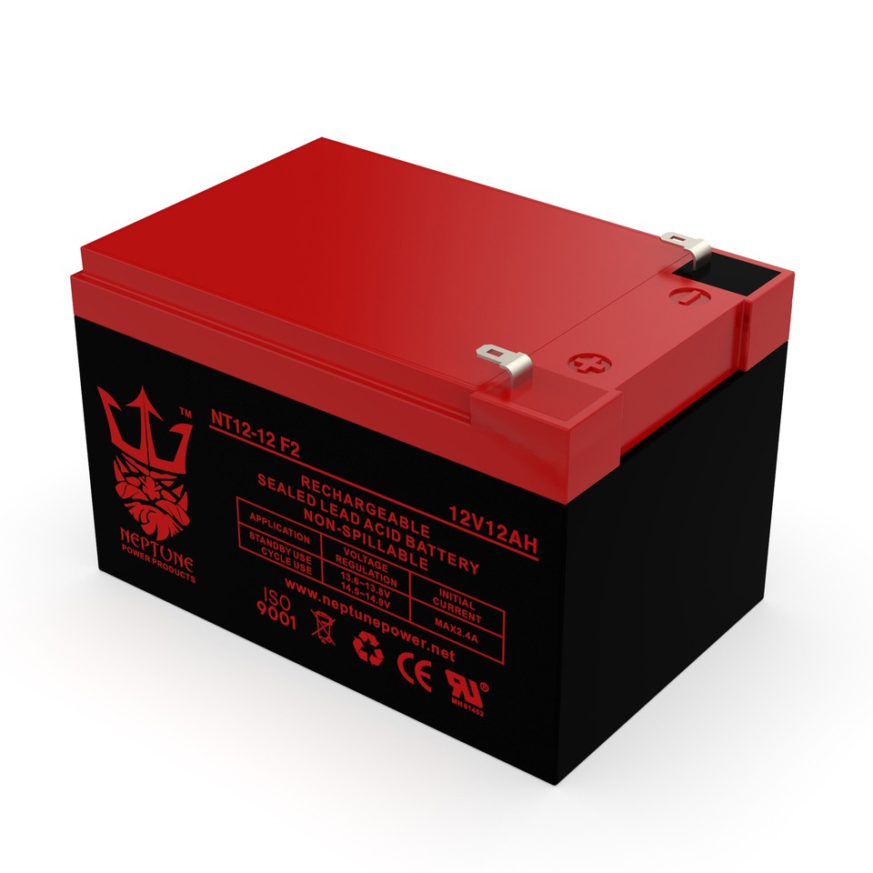 MotoTec 36V Electric Pocket 12V 12Ah Battery by Neptune - 3 pack | eBay