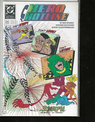 Hero Hotline, #3, DC Comic, 1989, Mid Grade | eBay