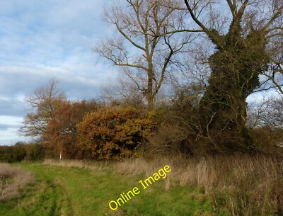 Photo 12x8 Public footpath along the edge of a field Rothley/SK5812 ...
