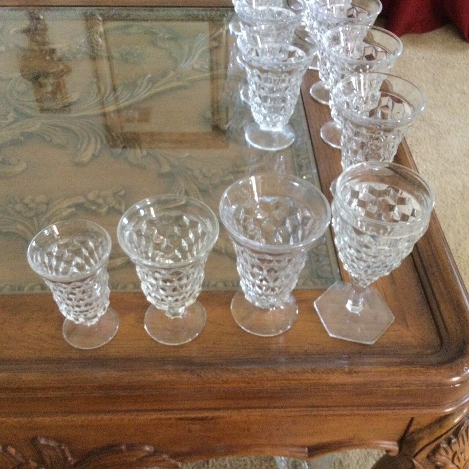 Large Vintage "American Clear" FOSTORIA Collection of Glassware | eBay