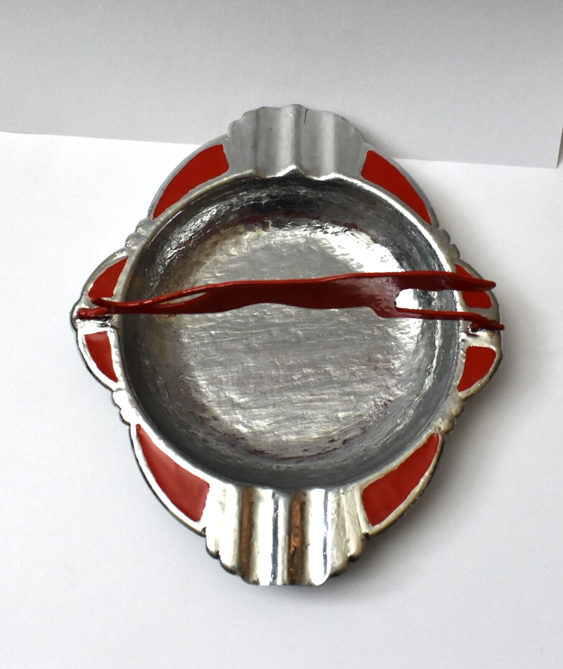 Art Deco Greyhound Bus Line Ashtray Antique Ryson U.S.A. Handled | eBay