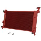 AT SPAWON For Toyota Corolla Matrix Pontiac Vibe GT 03-08 Aluminum Red ...