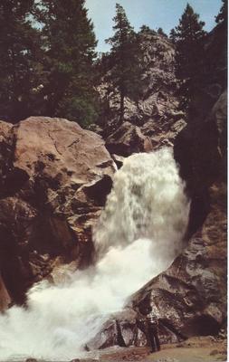 Postcard - Boulder Falls / Boulder CO Uncirculated | eBay