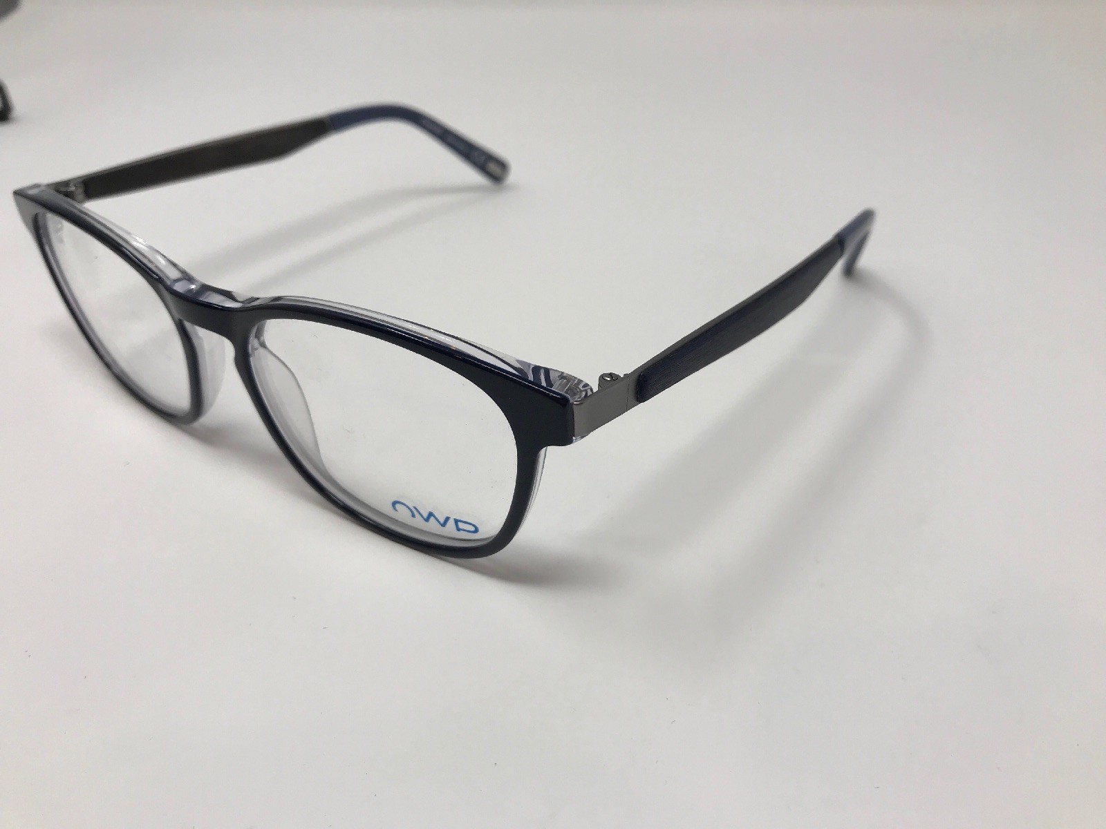Authentic OWP Eyeglass Frame Germany 50-16-135 2161 200 Blue Horn Rim ...