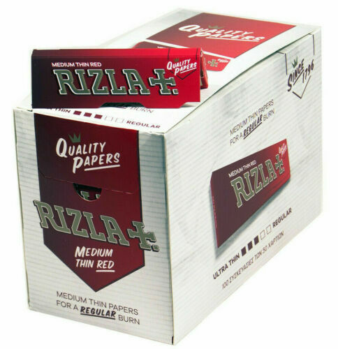 Rizla Red Medium Thin Rolling Papers | eBay