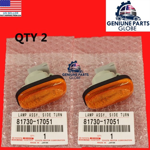 GENUINE OEM TOYOTA 93-98 SUPRA RH & LH SIDE TURN SIGNAL LAMP SET 2X ...