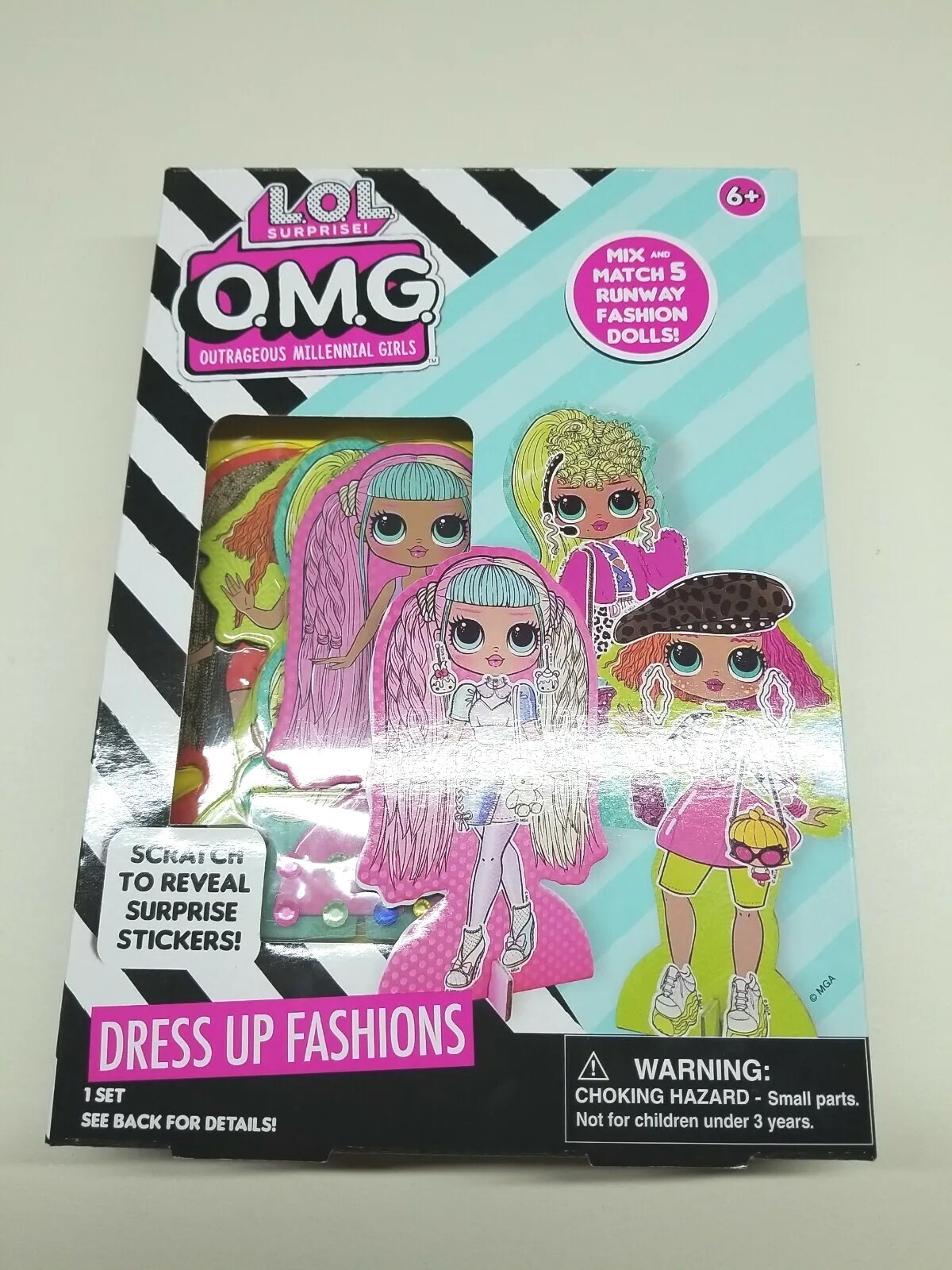 L.O.L Surprise! OMG Dress Up Fashions Paper Dolls | eBay