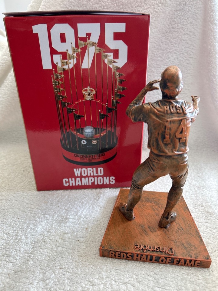 Cincinnati Reds: Pete Rose The Great Eight Collection Statue 1975 1976 ...
