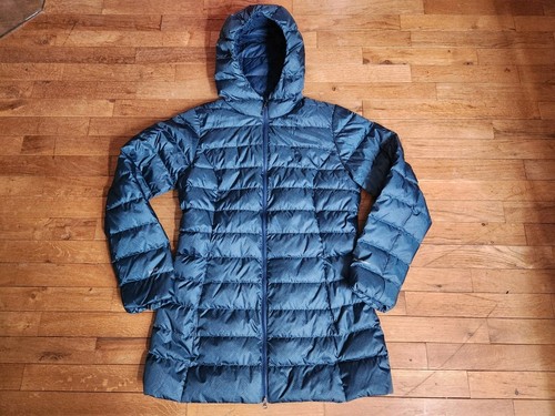 Eddie Bauer 650 Goose Down Puffer Coat Lightweight Hooded Women’s Sz M ...