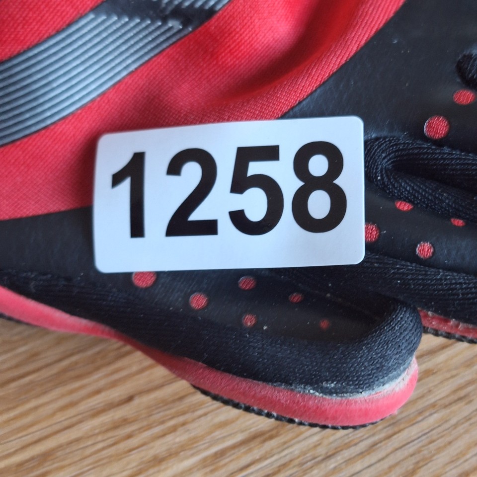 Adidas Adipure Trainer Shoes Mens 9.5 Red Black Minimalist Barefoot ...
