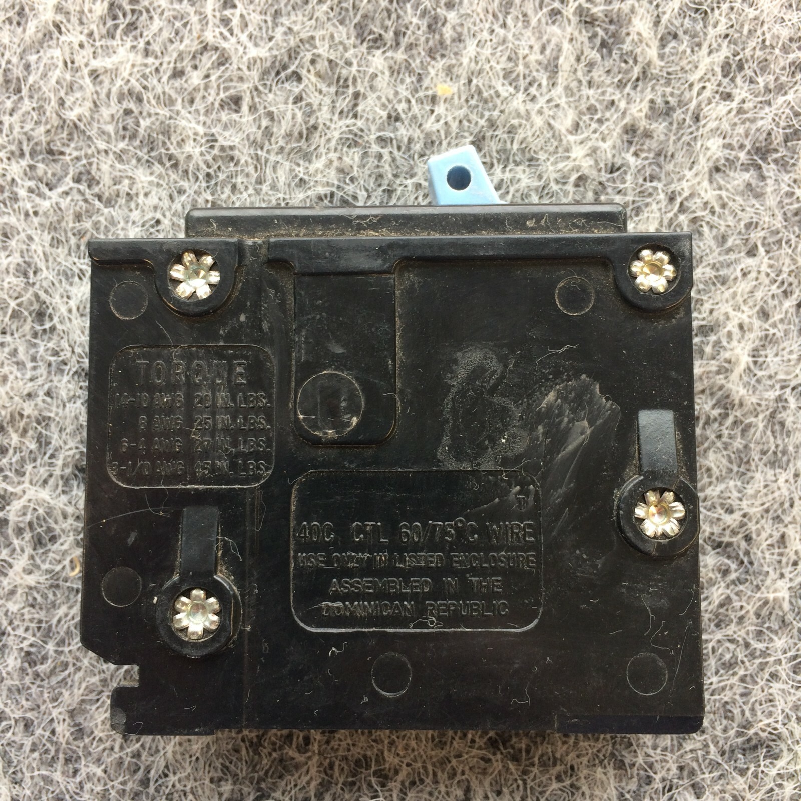 BRYANT EATON Westinghouse BR150 BR150R 1 Pole 50 Amp 120/240 VAC ...