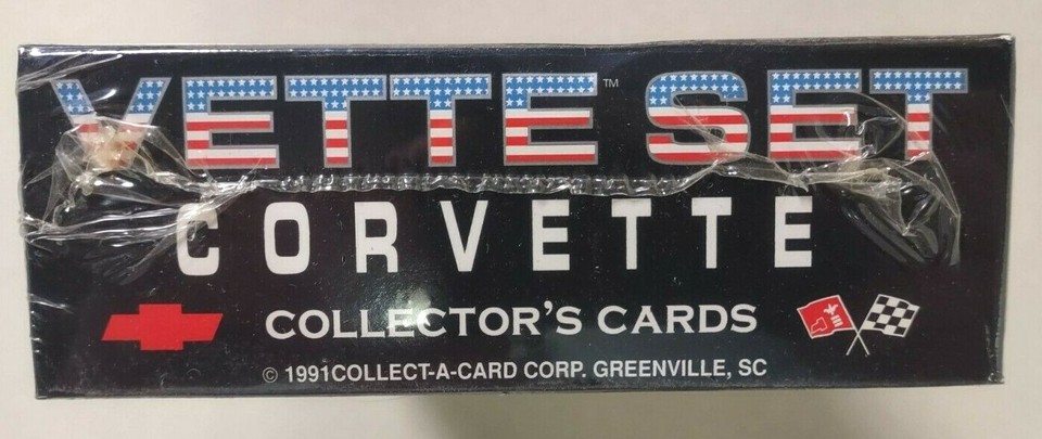 1991 Corvette VETTE SET Premium Collector's Cards 36 Pack Factory ...