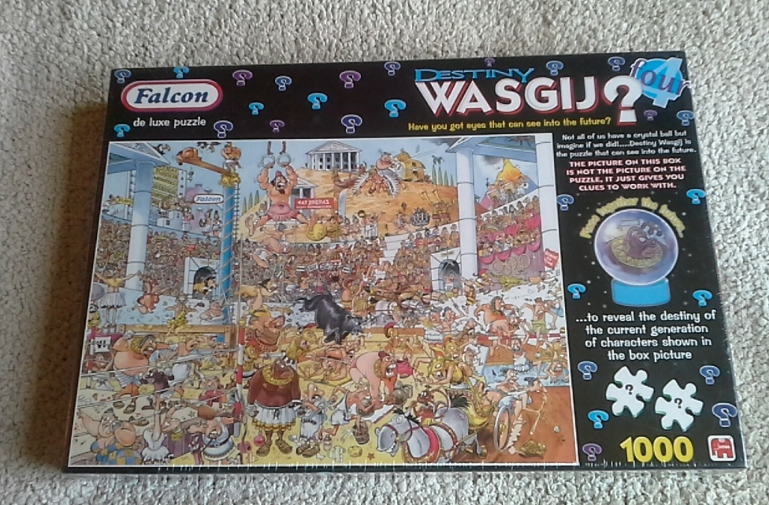 Wasgij Jigsaw Puzzle Destiny Number 4 Olympic Odyssey 1000 Piece ...