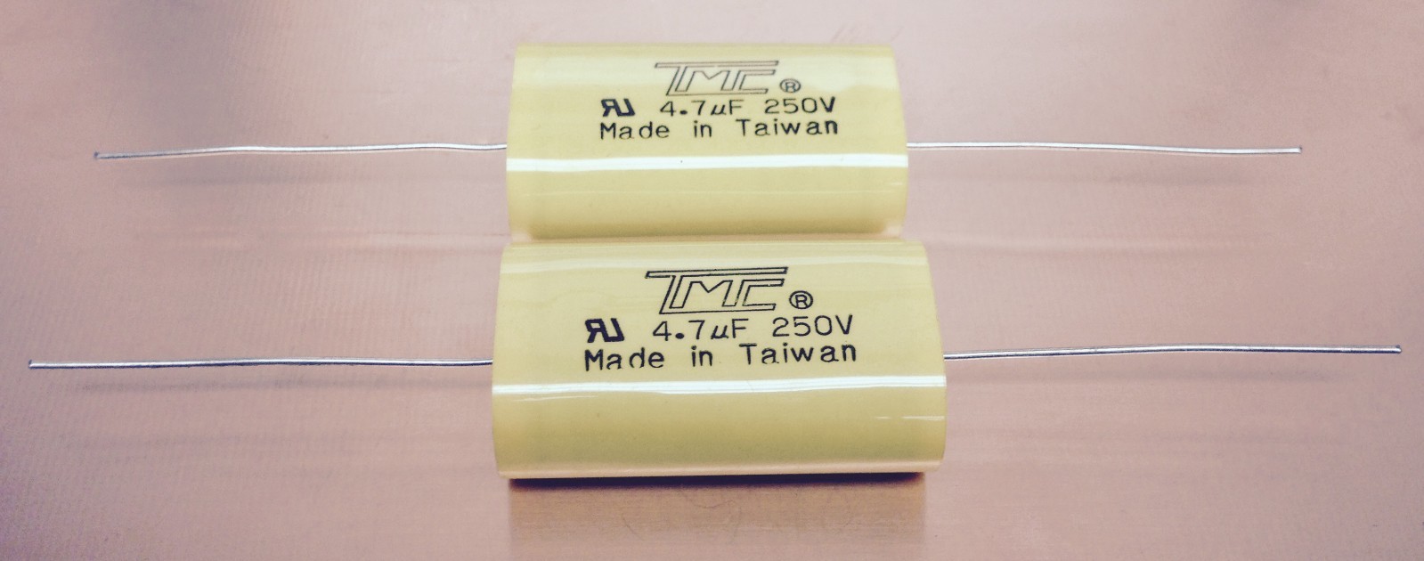 BULLET TWEETER TMC MYLAR CAPACITOR 4.7uF X 250V 8X PACK TRUE VOLTAGE ...