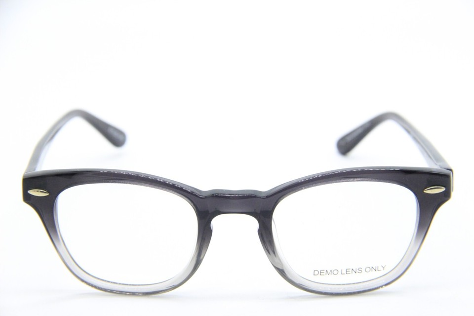 NEW MATTHEW ASHER 121-5 FTG TRANSPARENT GRAY AUTHENTIC EYEGLASSES 47-22 ...