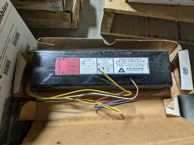 NEW ADVANCE Ballast Mark III V-2E75-S-2-TP 277V 2 60W-T12 96 72 Energy ...