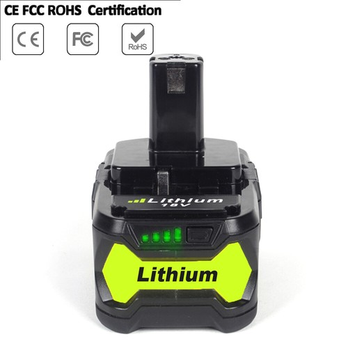 For Ryobi 18V 5.0AH P108 P104 ONE+ Plus P102 P103 P105 P107 P109 ...