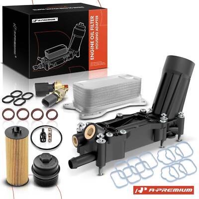 A-Premium Engine Oil Filter Housing Adapter for Chrysler Dodge Jeep Ram ...