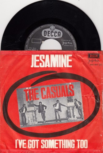 THE CASUALS JESAMINE 1968 VINYL RECORD YUGOSLAVIA 7" PS | eBay