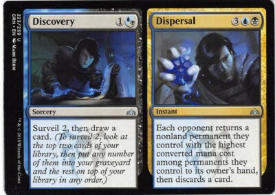 Discovery // Dispersal *Uncommon* Magic MtG x1 GRN Guilds of Ravnica | eBay