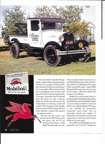 1928 FORD MODEL AA WRECKER TRUCK 5 page COLOR Article | eBay