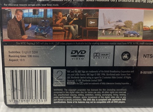 Top Gear : Complete Series 10 Steelbook DVD (2008) BBC Region 4 NTSC Ex ...