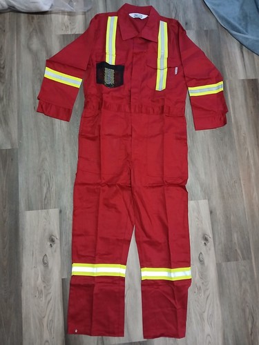 Summit Flame Resistant FR HRC 2 High Visibility Reflective Red Size 44R ...