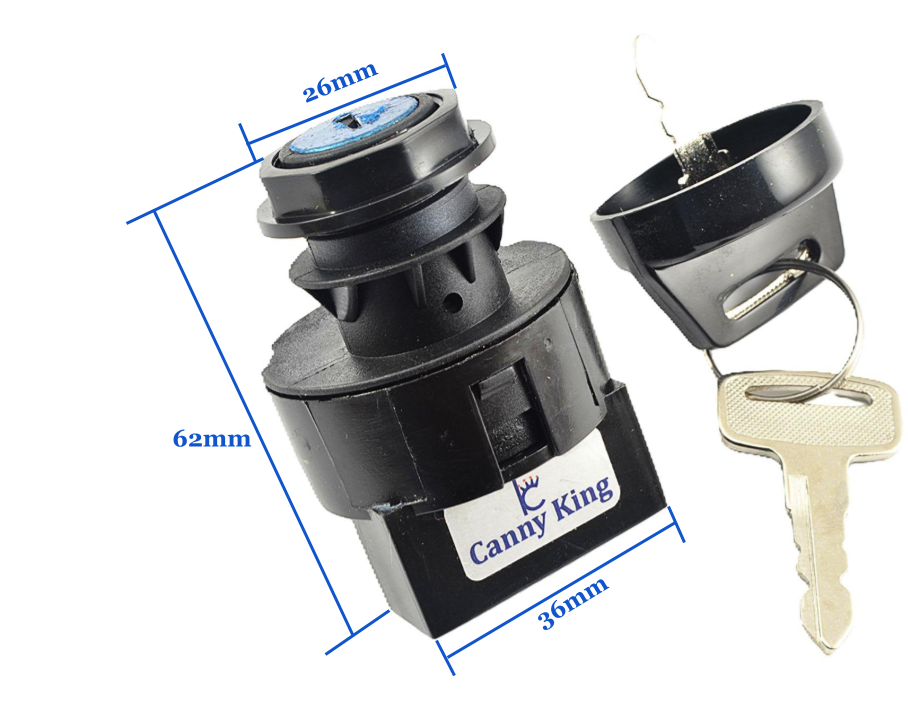 Canny King Ignition Key Switch fit Polaris Hawkeye 300 4X4 2X4 Intl ...