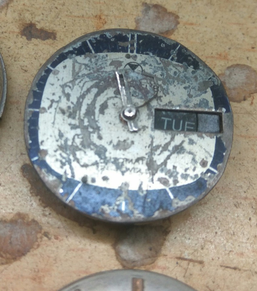 LOT 4pc USED SWISS MADE MIX MODEL AUTOMATIC WATCH MOVEMENT FOR PARTS ...