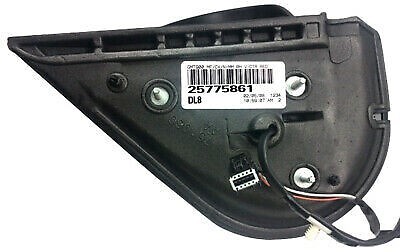 OEM GM 20809968 Passenger Side Mirror Red/Molded 09-13 Chevrolet GMC ...