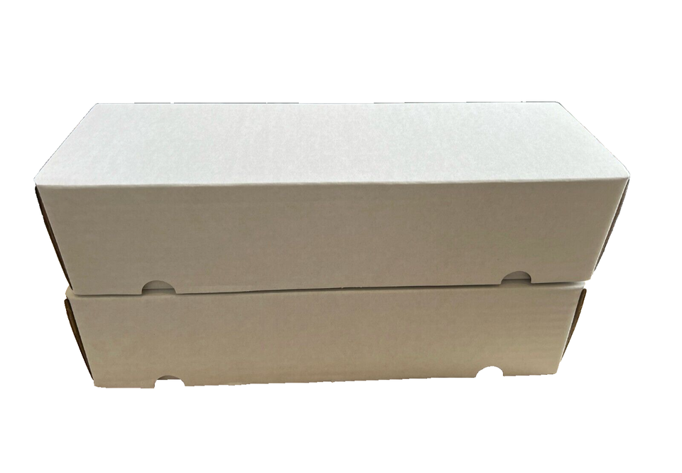 (2x) 580 CT COUNT Corrugated Cardboard Storage Box-Sport Trading Card ...