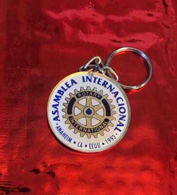 Rotary International Keychain ASAMBLEA INTERNACIONAL ANAHEIM 1993 | eBay