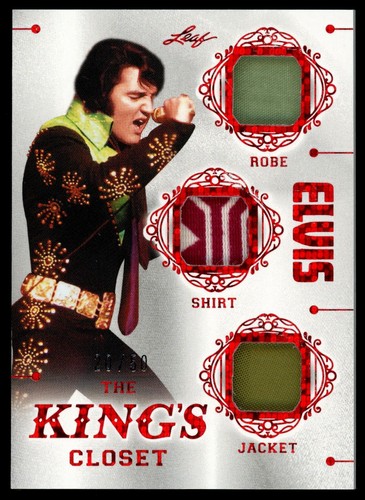 King's Closet 20/50 Triple Relic Robe/Shirt/Jacket 2024 Leaf Elvis ...